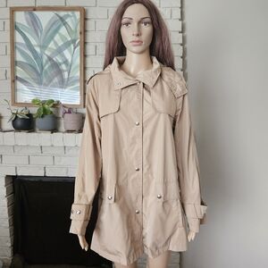 Calvin Klein | Jackets & Coats | Calvin Klein Womens Tan Jacket ...